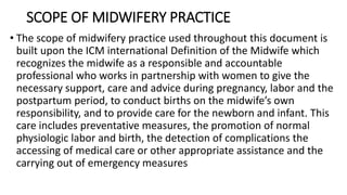 5. INTERNATIONAL CONFEDERATION OF MIDWIFES (ICM).pptx