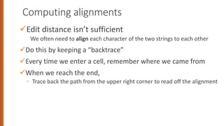Edit distance is a nlp technique to find the minimum distance between two words | PDF