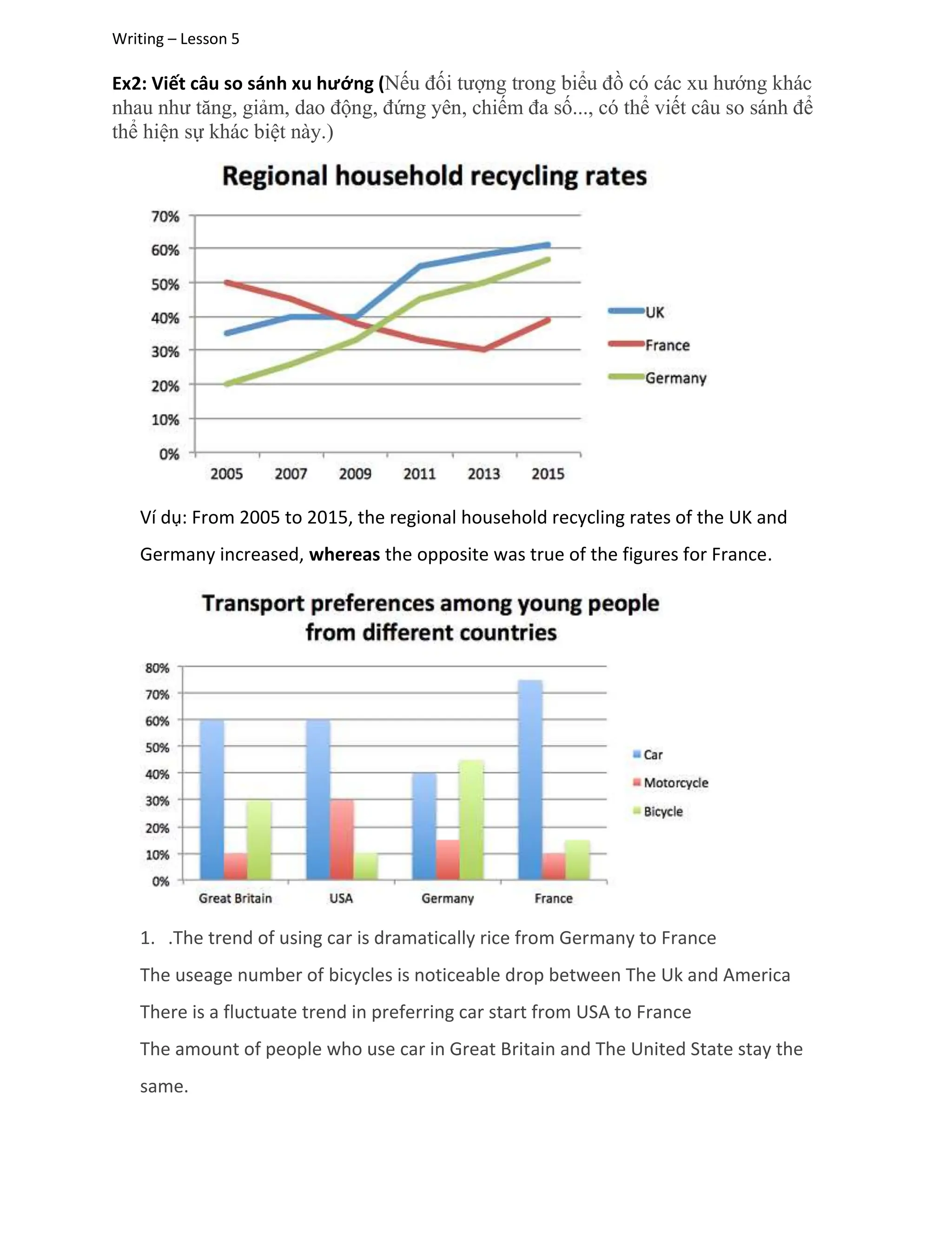 5. Comparision excercise in task 1 ielts | DOCX