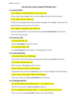 5. Comparision excercise in task 1 ielts | PDF