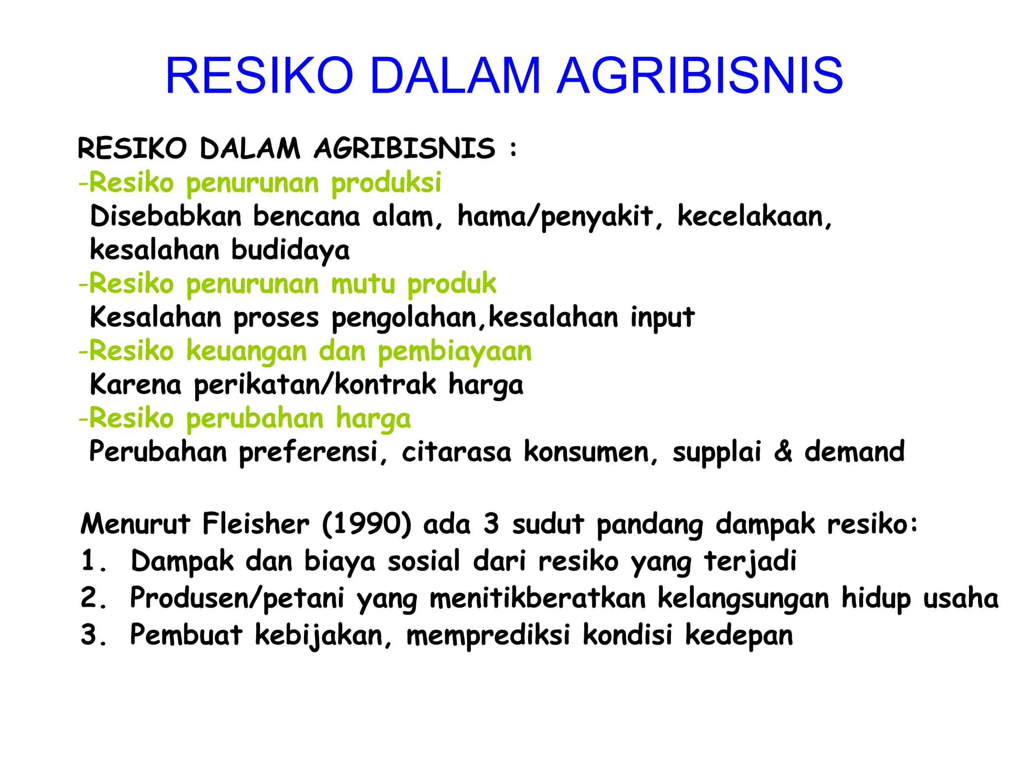 manajemen resiko dalam usaha agribisnis.ppt