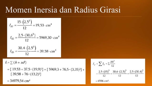5. Mekanika Bahan - Momen Inersia.pptx teknik sipil | PPTX