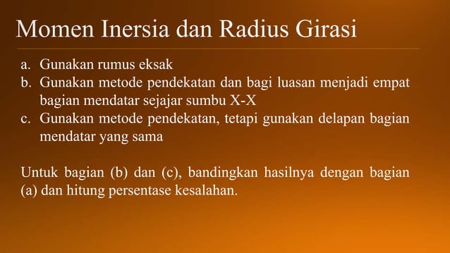 5. Mekanika Bahan - Momen Inersia.pptx teknik sipil | PPTX