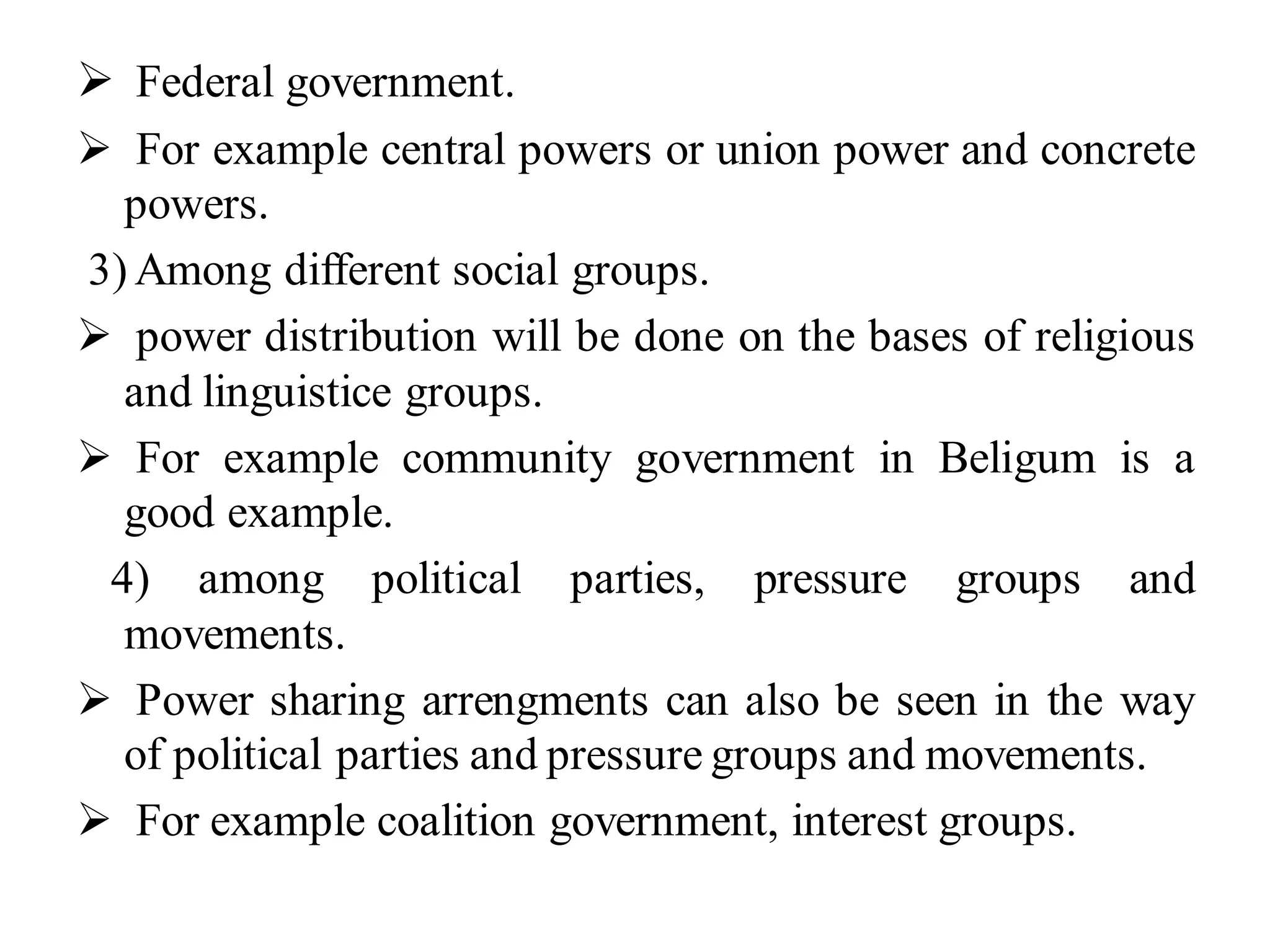 5. PPT - POWER SHARING.pdf of Chapter -1 | PDF