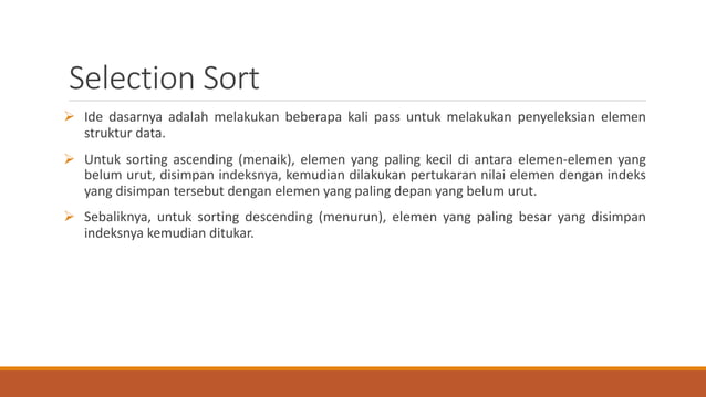 desain dan analisis algoritma - Sorting.pdf