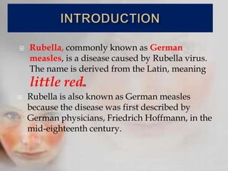 5.Rubella-1.pptx for bsc nursing student | PPTX