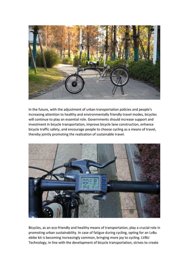 Current Status of Bicycle Usage Globally: A Vital Force for Sustainable ...