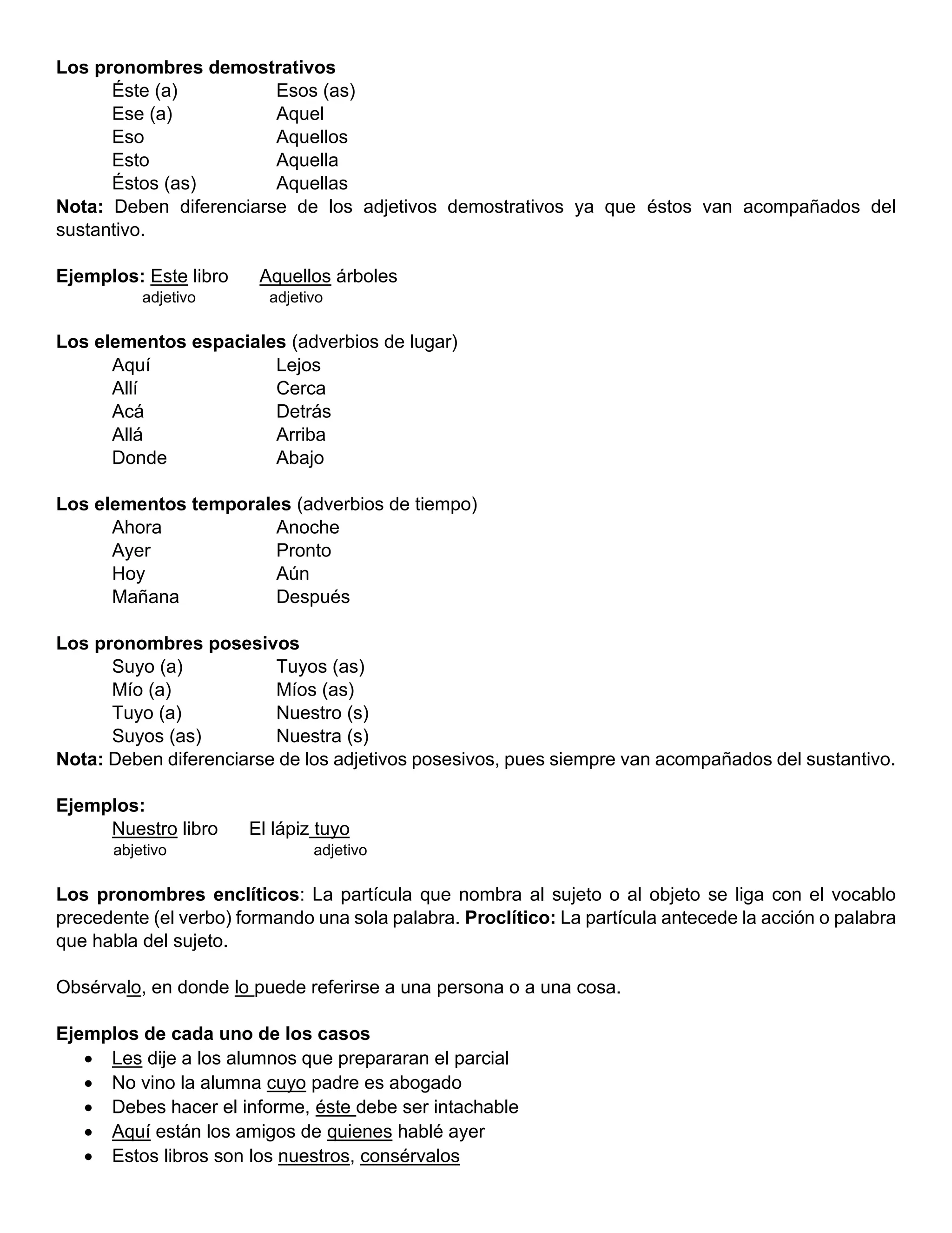 5.Deicticos Uno_Enfermería_EspanolAcademico | PDF