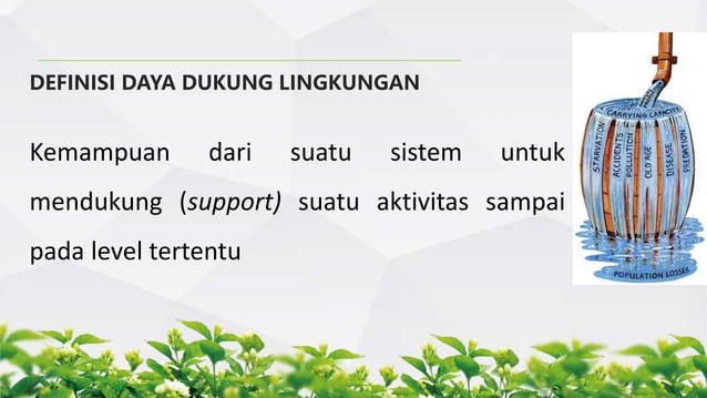 DAYA DUKUNG LINGKUNGAN PENGETAHUAN LINGKUNGAN.pptx