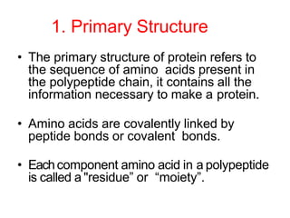 5. Protein structure and function and amino.pptx