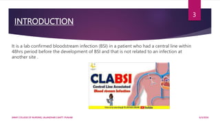 5. PREVENTION OF CLABSI in intensive care unit .pptx