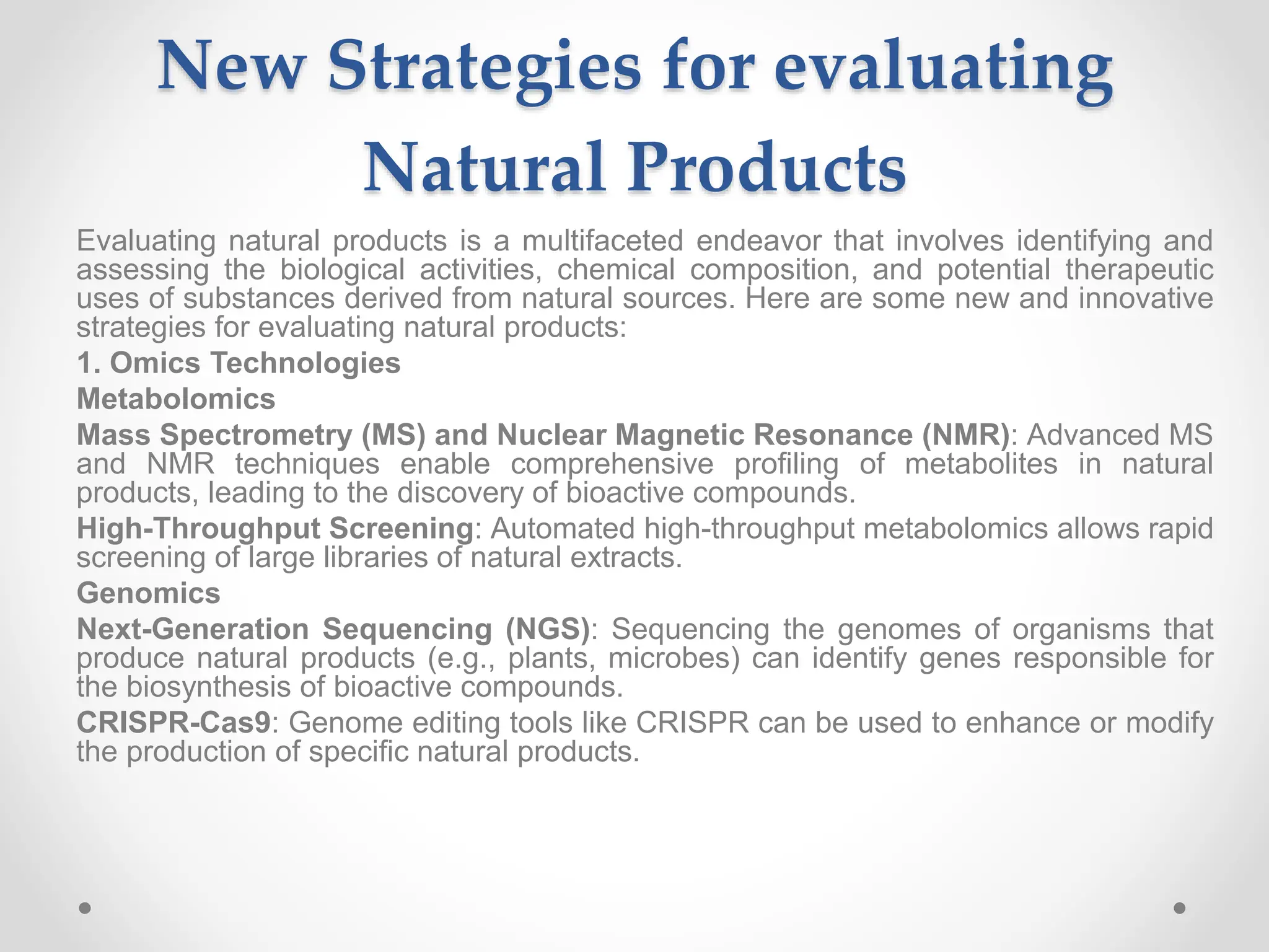 Biological Screening of Herbal Drugs in detailed. | PPTX
