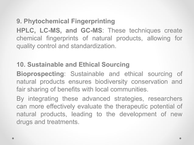 Biological Screening of Herbal Drugs in detailed. | PPTX | Herbs and ...