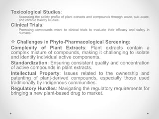Biological Screening of Herbal Drugs in detailed. | PPTX
