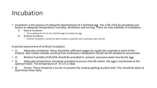 5. INCUBATION AND HATCHERY PRACTICES.pptx