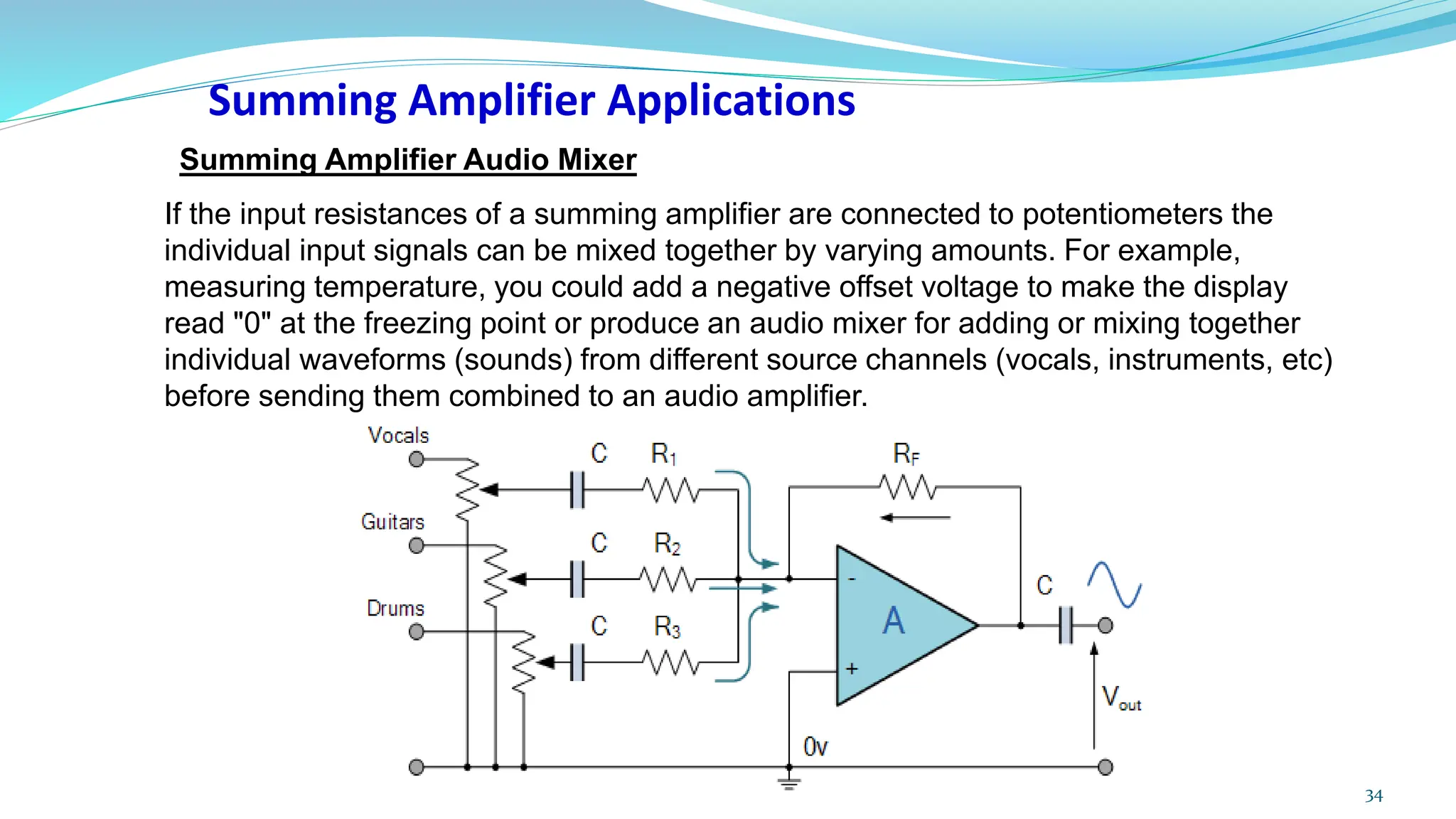 5. Lecture 5 - Operational Amplifier - Upload.pdf | Computer Networking | Computing