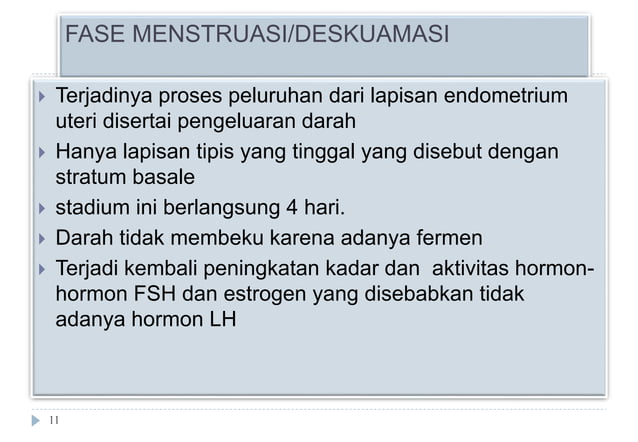 fisiologi menstruasi menstruasi pada wanita | PPT