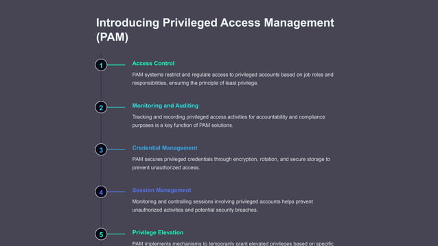 Exploring the Depths of Privileged Access Management | PPT