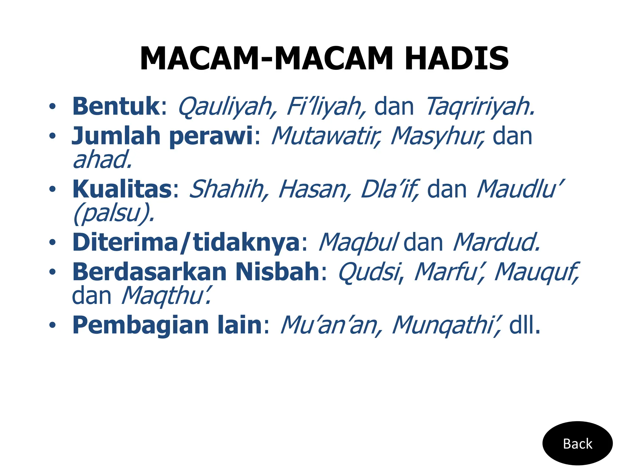 5. ppt hadis sebagai sumber ajaran islam.pptx