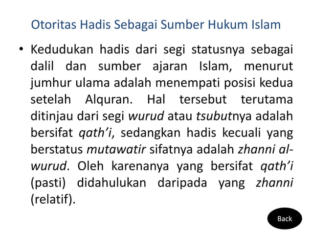 5. ppt hadis sebagai sumber ajaran islam.pptx