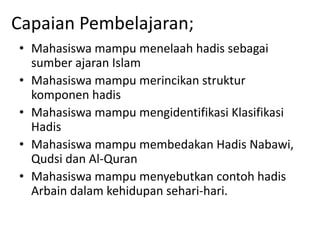 5. ppt hadis sebagai sumber ajaran islam.pptx
