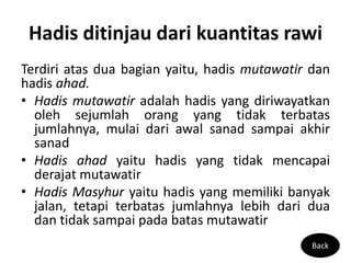 5. ppt hadis sebagai sumber ajaran islam.pptx