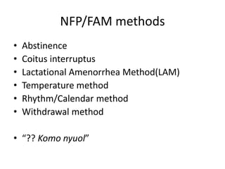 Contraception .pptx OBGYN Reproductive health./family planning/family ...
