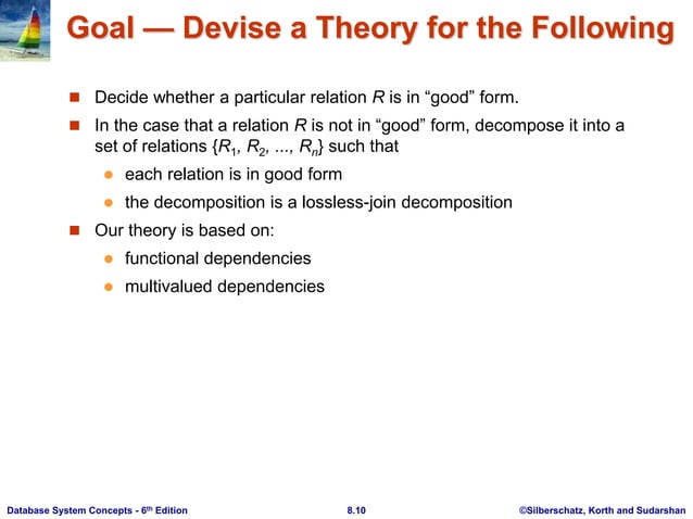 Normalization In Relational Database Ppt