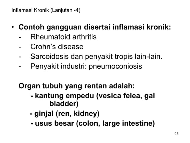 Konsep patologi dan inflamasi pada perawat | PPT