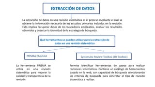 Procedimiento para extracción de datos cuantitativos | PPTX