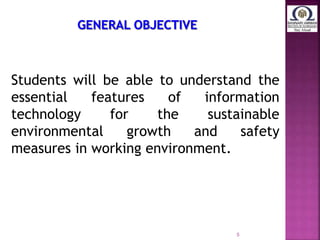 Role of information technology in environment and human health.ppt