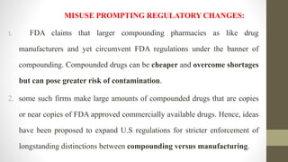 Compounding in Hospitals | PPTX