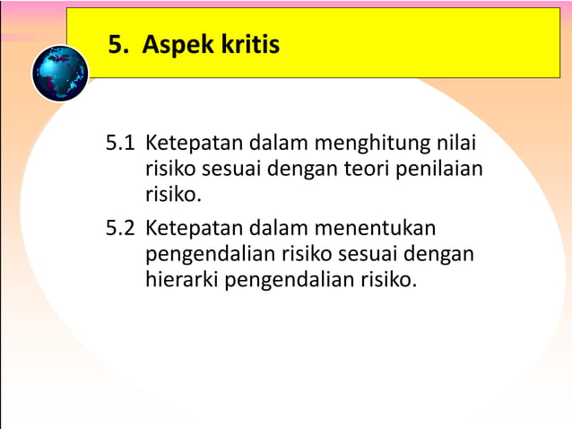 PMB.PO02.005.01: Identifikasi Bahaya dan Pengendalian Risiko _Pelatihan "PEMBEKALAN Kompetensi ...