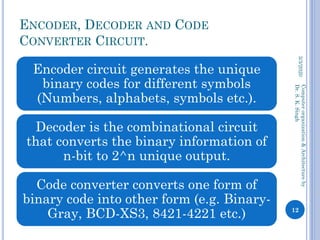 Combinatorial Circuits and Logic Circuits | PPT