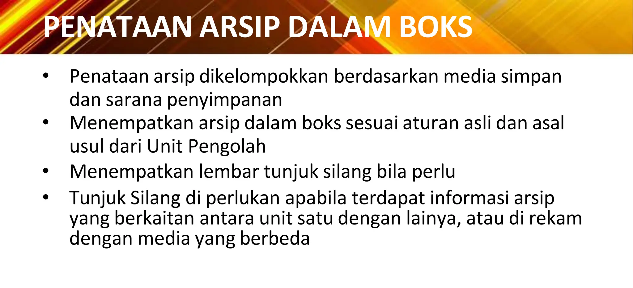 Pengelolaan Arsip Inaktif Pada Instansi Pemerintahan | PPTX