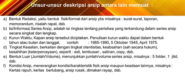 Pengelolaan Arsip Inaktif Pada Instansi Pemerintahan | PPTX