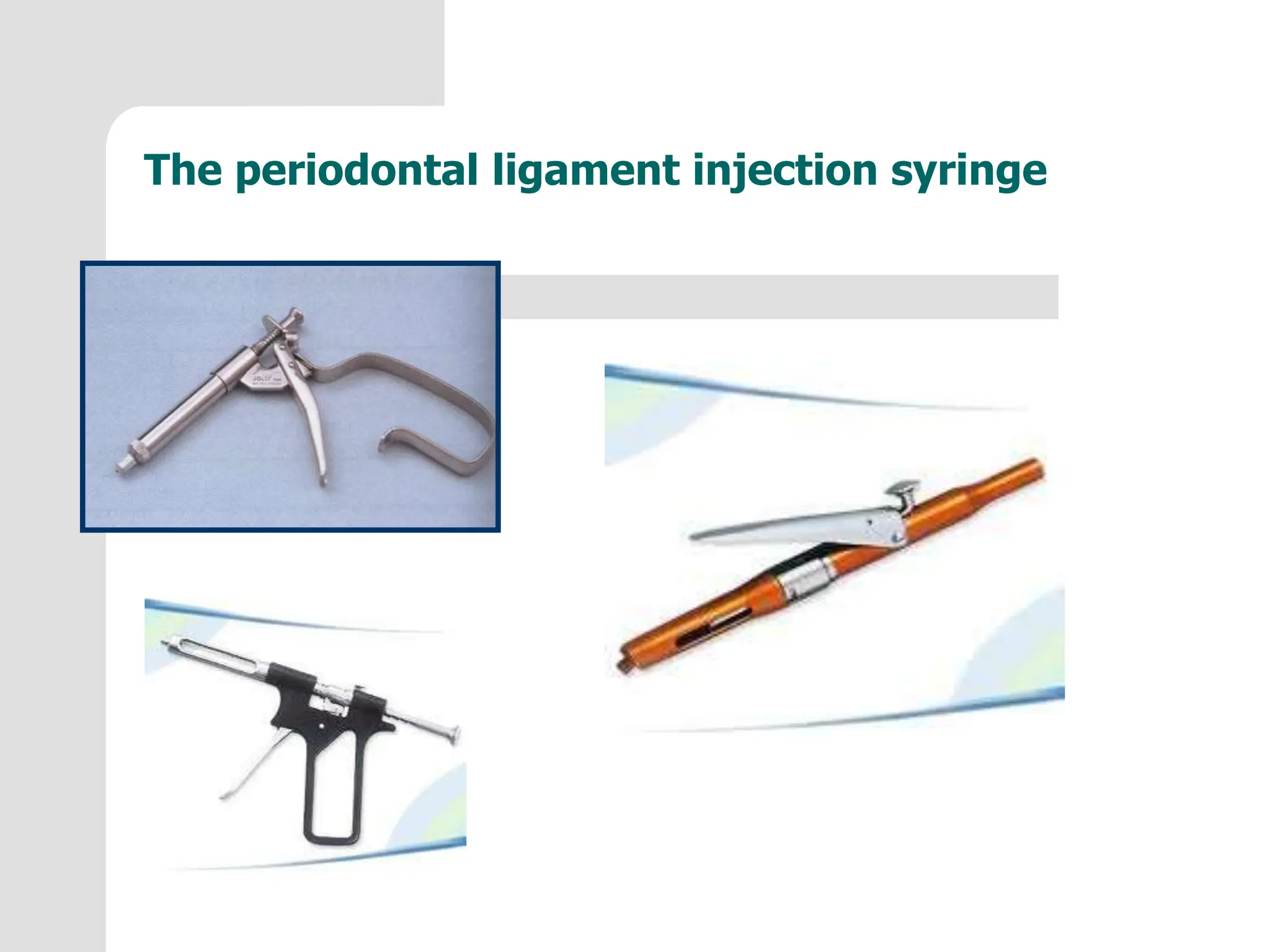 5. the Armamentarium of Local anesthesia.ppt