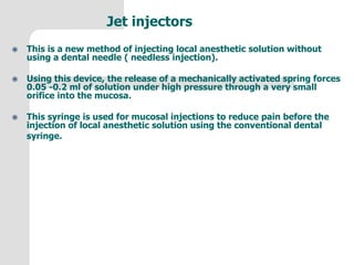 5. the Armamentarium of Local anesthesia.ppt