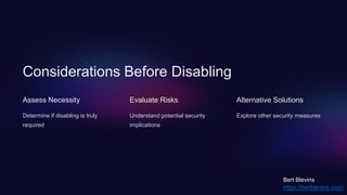 Disabling Two-Factor Authentication: Understanding the Security ...