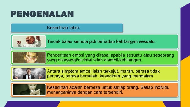 Kesedihan - Hati Yang Tenang apabila Saya bekerja | PPT