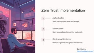 Micro-Segmentation and Zero Trust: Enhancing Cybersecurity | PPTX