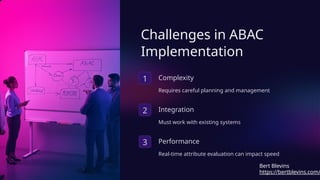 Attribute-Based Access Control: Fine-Grained Security Management | PPTX