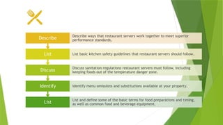 5. FOOD AND BEVERAGE Preparation POWERPOINT | PPTX