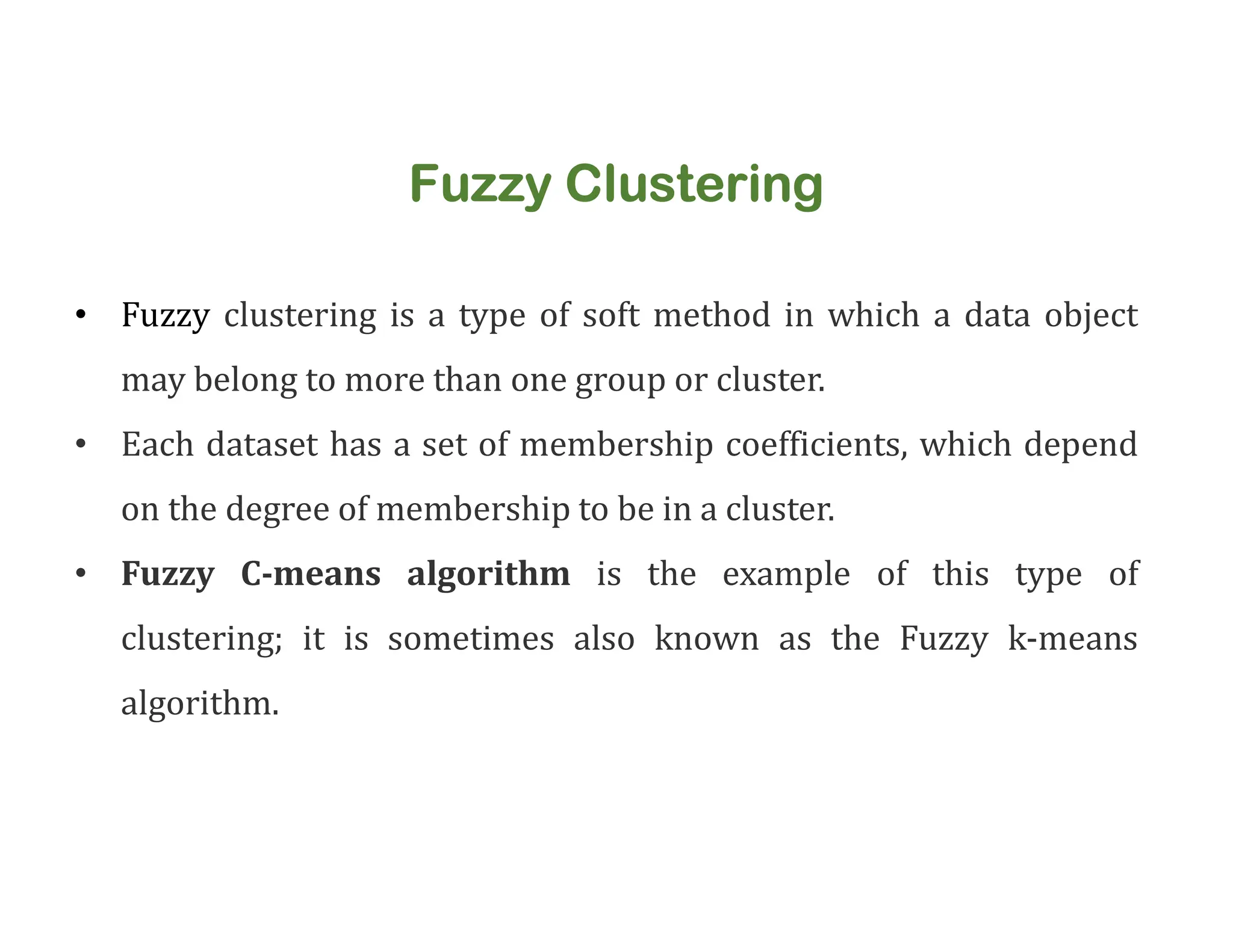 5 Types Of Clustering Algorithms In Mlpdf Computing Technology And Computing