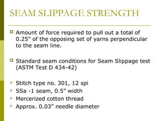 Stitching problems and causes in sewing.ppt