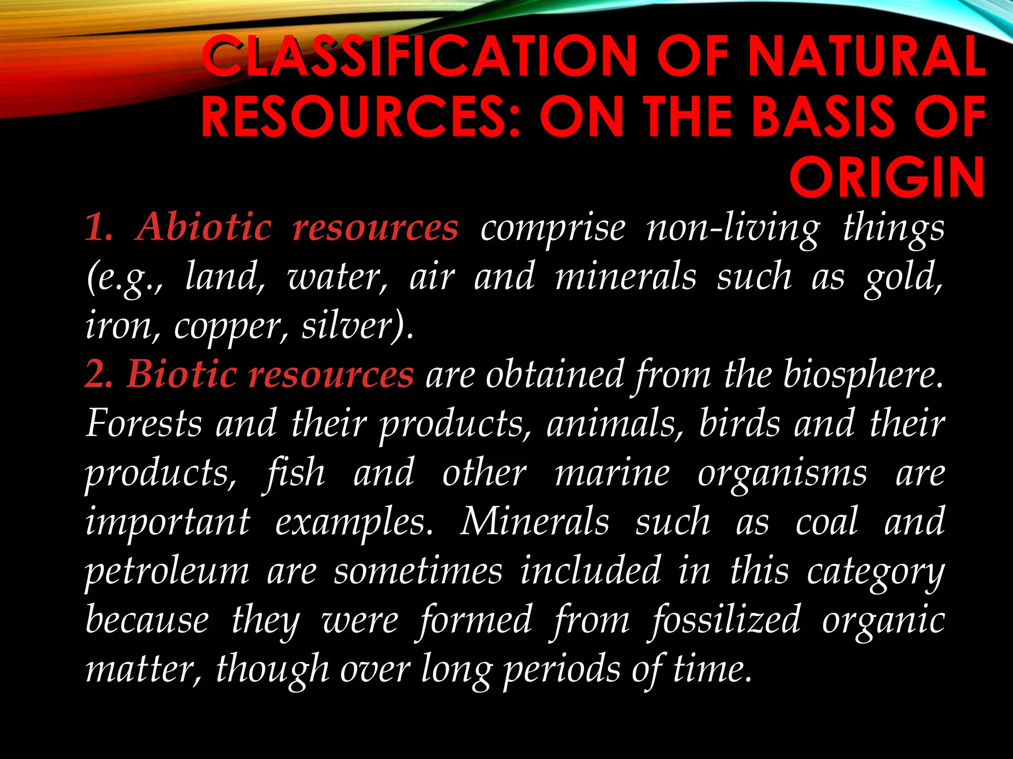 Energy Resources (Natural Energy and Non-Renewable Energy Resources) | PPT