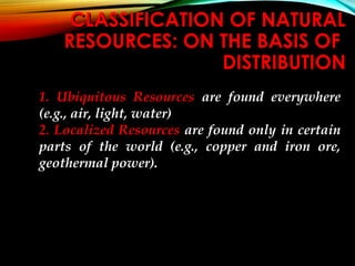 Energy Resources (Natural Energy and Non-Renewable Energy Resources) | PPT