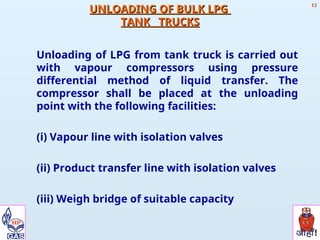 lpg@12 bulk loading unloading opreration | PPT