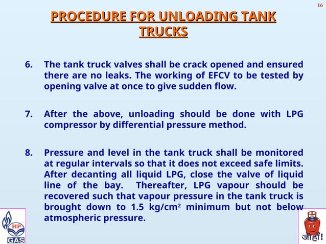 lpg@12 bulk loading unloading opreration | PPT