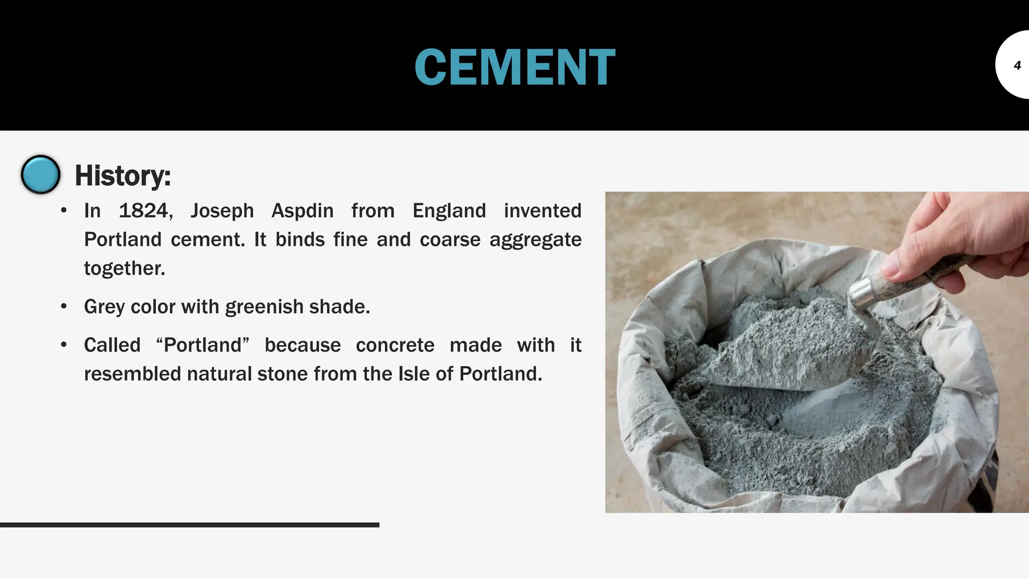 5. Cement.pdf application of cement history of cement and types of ...